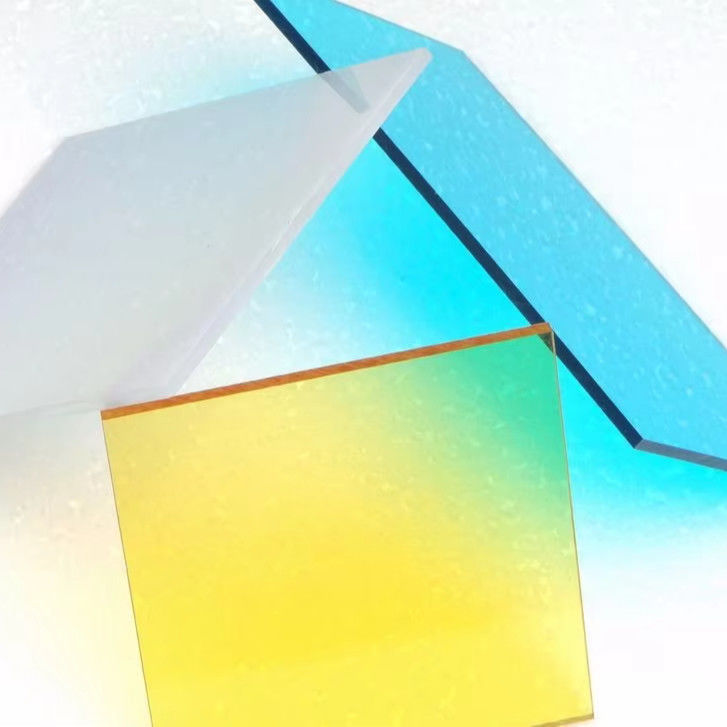 Factory Clear Plastic Solid PC Sheet Roof Trapezoidal Uv Resistant Pc ...