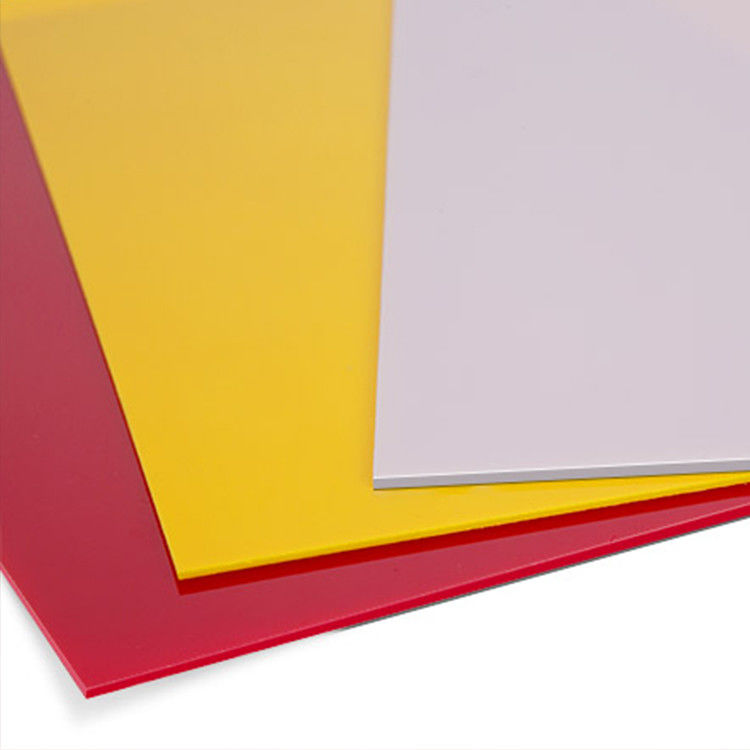 Polycarbonate LED Light Diffuser Sheet , Milky White Polycarbonate ...